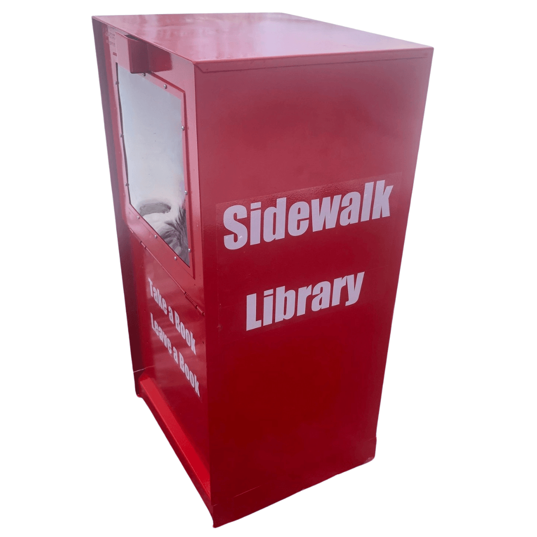 Sidewalk Library - (With our Decals) Box – Impact Racks